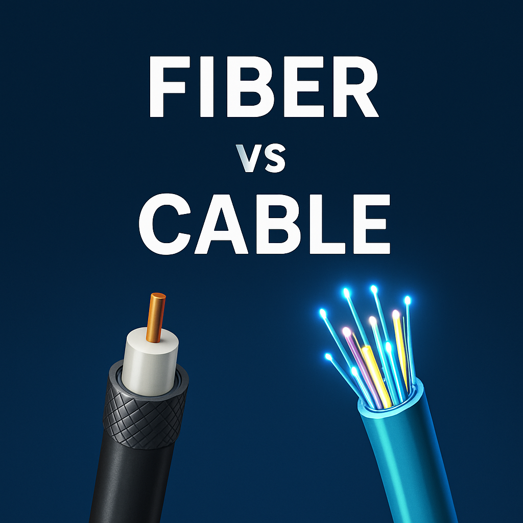 Fiber vs Cable: What’s the Difference? - El Reno Fast Connect